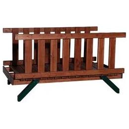 Verbindungsbrücke Weka "Brücke für Tabaluga Drachentürme Typ 816", braun, Spielturm-Erweiterungen, Kinder, B/H/L: 100cm x 160cm, Holzwerkstoff, BxL: 100x160 cm, B:100cm L:160cm