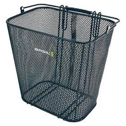 Fahrradkorb Basil "Hinterradkorb Basil "Cardiff"", schwarz, Taschen, B/H/T: 33cm x 33cm x 24cm, Materialmix, B:33cm H:33cm T:24cm