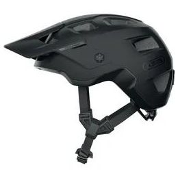 Mountainbikehelm Abus "MODROP" Gr. M, schwarz (velvet schwarz), Helme, M Kopfumfang: 54cm - 58cm
