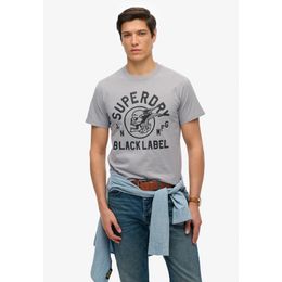 Superdry & Co T-Shirt Herren Gr&ouml;&szlig;e L grau / anthrazit
