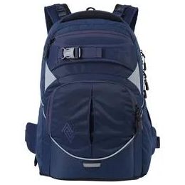 Schulrucksack Nitro "Superhero", Gr. B/H/T: 30cm x 44cm x 22cm, blau (night sky), Polyester, Rucksäcke, für Schule und Freizeit
