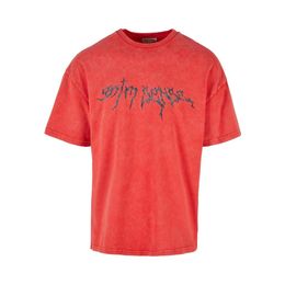 9N1M SENSE T-Shirt Herren Gr&ouml;&szlig;e M rot / schwarz