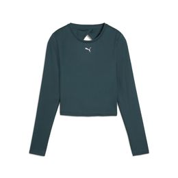 Puma Performance Shirt 'GREEN TERRAINS' female Green size XXS