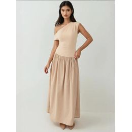 Hiccup Kleid Damen Größe 42 beige Winterkleid