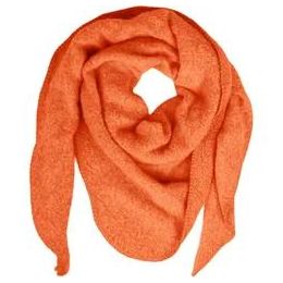 Modeschal Capelli New York, Damen, orange, Strick, Polyester, mehrfarbig, Modetücher, Feinstrick, individuell zu Binden, wärmend
