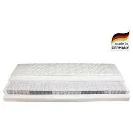 Taschenfederkernmatratze Malie "Polar Matratze 90x200 cm, 140x200 cm & weitere Größen", weiß, B:90cm H:19cm L:200cm, Bezug: 63% Polyester, 37% Baumwolle, Matratzen, Matratze H2, H3