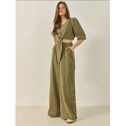 Bianco Lucci Pantsuit female Green size S