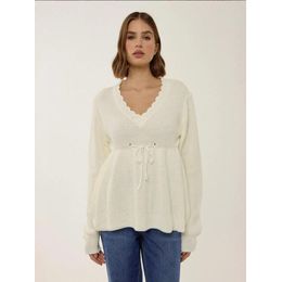 Hiccup Pullover Damen Gr&ouml;&szlig;e M wei&szlig;
