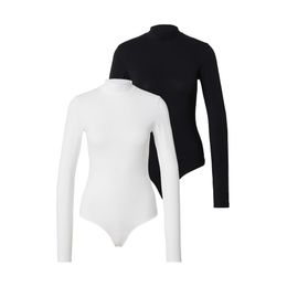 ABOUT YOU Shirt Bodysuit 'Margitta' female Black, White size 38