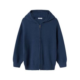 name it Strickjacke Jungen Größe 122/128 blau