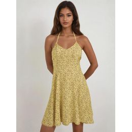 Hiccup Summer Dress female Yellow size M