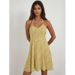 Hiccup Summer Dress female Yellow size M