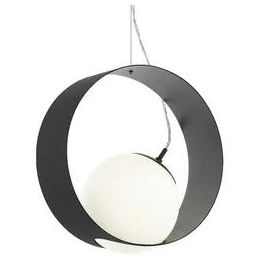 Eglo Pendelleuchte "CAMARGO", schwarz (schwarz, weiß), 1, H: 150cm, 1 Stk., Leuchten, Hängeleuchte, Hängelampe