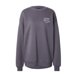 Vans Sweatshirt 'CAFE' Damen Gr&ouml;&szlig;e XL gelb / dunkelgrau / rot / wei&szlig;