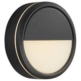 Nordlux Smarte LED-Leuchte "Ava", Energieeffizienz: D (A-G), schwarz, 1, H: 20cm, Leuchten, Smart Light, steuerbares Licht, inkl. LED, dimmbar, Außenwandleuchte