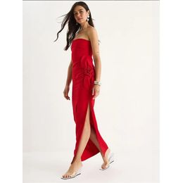 Bianco Lucci Kleid Damen Gr&ouml;&szlig;e 38 rot Winterkleid