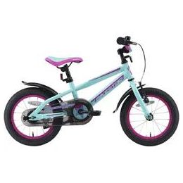 Kinderfahrrad Bikestar "Urban Jungle" Gr. 20, blau (t&uuml;rkis, beere), Fahrr&auml;der, Kinder, 20cm, 14 Zoll (35,56cm)