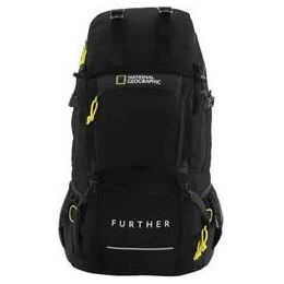 Cityrucksack National Geographic "Destination", Gr. B/H/T: 33cm, schwarz, Kunstfaser, unifarben, Rucksäcke, Outdoor-Typ Vibe-Rucksack