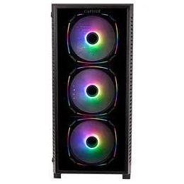 Captiva Gaming-PC "Advanced Gaming I77-679", schwarz, ohne Betriebssystem, 32 GB RAM 2.000 GB SSD, Desktop-PCs