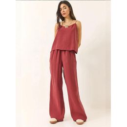 Bianco Lucci Pantsuit female Red size L
