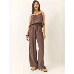 Bianco Lucci Pantsuit female Brown size L