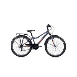 S'COOL S'COOL Kinderfahrrad - troX 26 Zoll 6-Gang | ab 10 Jahre - Grey | Gr.: onesize