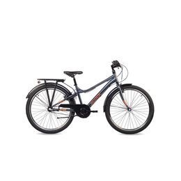 S'COOL S'COOL Kinderfahrrad - troX 26 Zoll 3-Gang | ab 10 Jahre - Grey | Gr.: onesize
