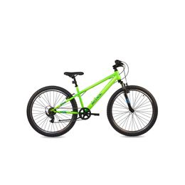 S'COOL S'COOL Kinderfahrrad - Xroc 26 Zoll 6-Gang | ab 10 Jahre - Neon Green/Ocean | Gr.: onesize