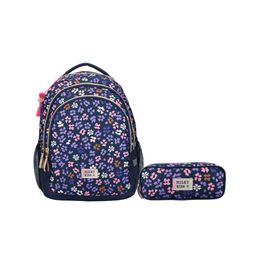 Vadobag Schulrucksack & Federmäppchen Milky Kiss 34 Liter in Wildflower | Gr.: onesize