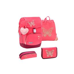 Belmil Premium Schulranzen-Set 5tlg. Comfy Plus "Coral" Für kleine Kinder | Gr.: onesize