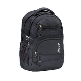 Wave Rucksack "Infinity Black" in schwarz H 43 cm B 31 cm T 22 cm | Gr.: onesize