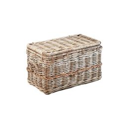 kobolo Truhe RATTANCHEST65 in Grau | Gr.: onesize
