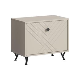 xonox.home Sitzbank (B/H/T: 60x50x35 cm) in sandbeige | Gr.: onesize