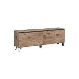 xonox.home Lowboard (B/H/T): 184x64x40 cm in Viking Oak | Gr.: onesize