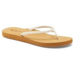 Zehentrenner Roxy "Costas", Gr. 7(37), weiß, Obermaterial: 100% synthetisches PU / Futter: 100% Synthetikmaterial / Außensohle: 100% TPR, Schuhe