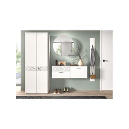 xonox.home Garderobenkombination (B/H/T 226x192x34 cm) in weiß | Gr.: onesize