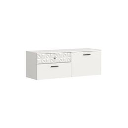 xonox.home Schuhschrank (B/H/T 110,2x38x35 cm) in wei&szlig; | Gr.: onesize