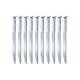 AMANKA 10 Stahl Heringe AMA-203 silber | Gr.: onesize