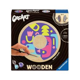 Ravensburger Malprodukte CreArt, Malen nach Zahlen Wooden - Eckige Formen Ab 12 Jahre in bunt | Gr.: onesize