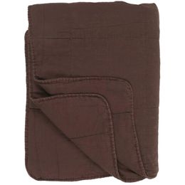 IB Laursen Vintage Quilt unifarben in nutmeg | Gr.: onesize