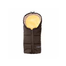 Hofbrucker Babywannen Fu&szlig;sack Leni in braun | Gr.: onesize