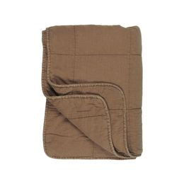 IB Laursen Vintage Quilt unifarben in cafe creme | Gr.: onesize