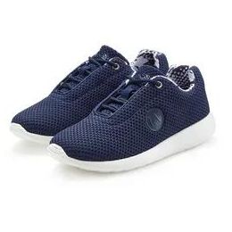 Sneaker Lascana ACTIVE "Halbschuh, Turnschuhe", Damen, Gr. 43, blau (navy), Obermaterial: 100% Textilmaterial. Decksohle: 100% Textilmaterial. Futter: 100% Textilmaterial. Laufsohle: 100% Synthetik, unifarben, Basic, Schuhe Sneaker, mit atmungsaktivem Mesh-Obermaterial, herausnehmbare Innensohle, Topseller