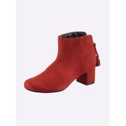 Andrea Conti Stiefelette in rot | Gr.: 38
