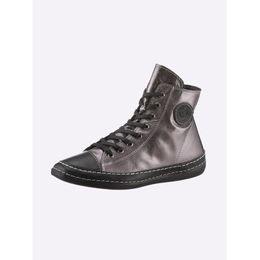 Andrea Conti Sneaker in schwarz-platinfarben | Gr.: 38