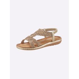 Andrea Conti Sandale in bronzefarben | Gr.: 42