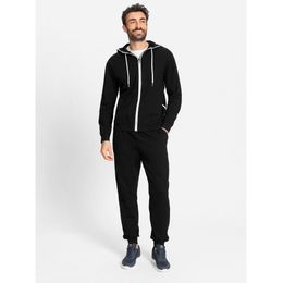 WITT WEIDEN Sportanzug in schwarz-weiß | Gr.: 48/50