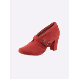 Andrea Conti Hochfrontpumps in rot | Gr.: 38