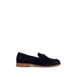Wittchen Damenschuhe Mokassins Aus Naturleder Mit Dezenter Schnalle in Dark blue | Gr.: 39