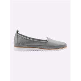 Andrea Conti Slipper in hellgrau | Gr.: 41